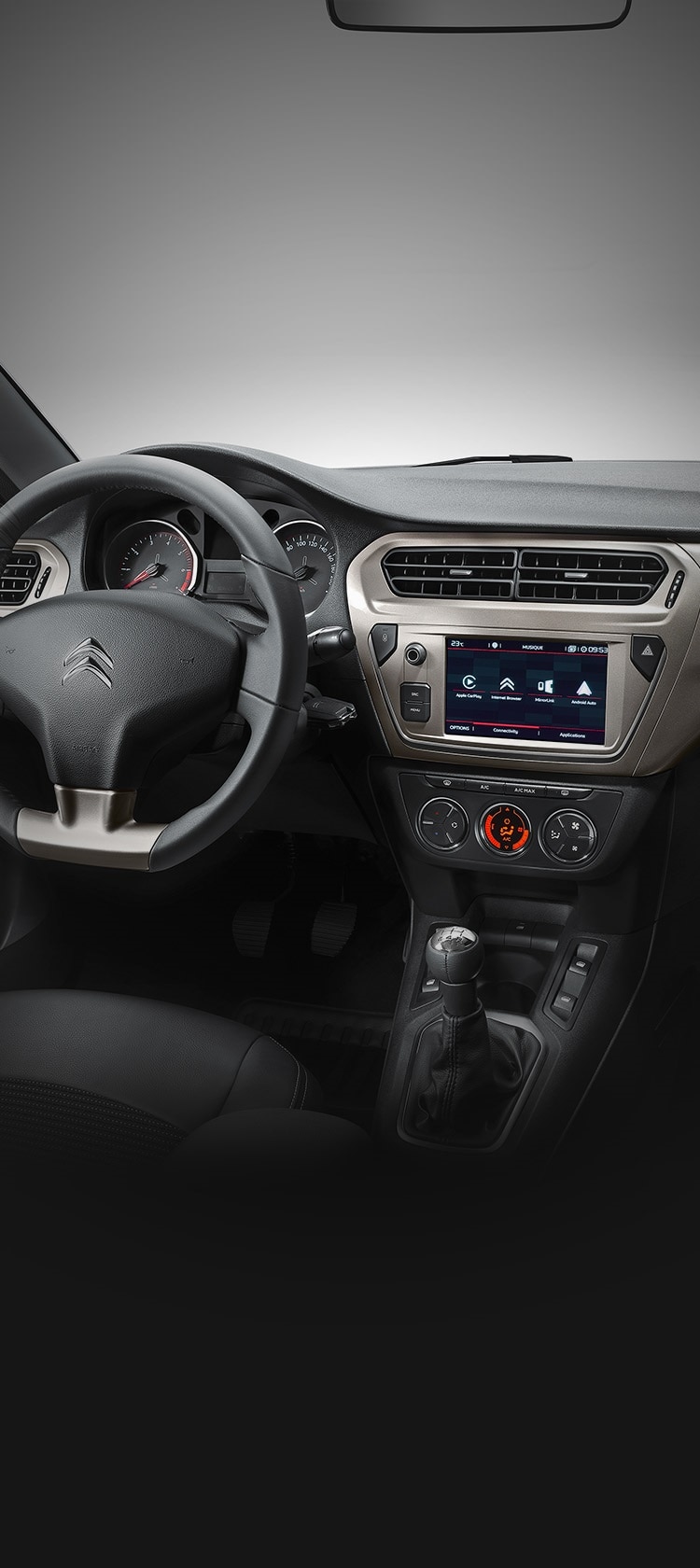 citroen c elysee interior